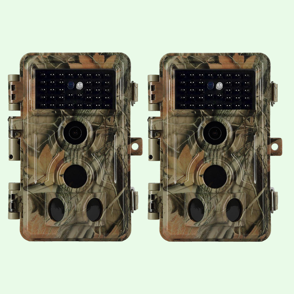 2 Pack Stealthy Trail Game Cameras for Wildlife Deer Observation Hom BlazeVideo USA