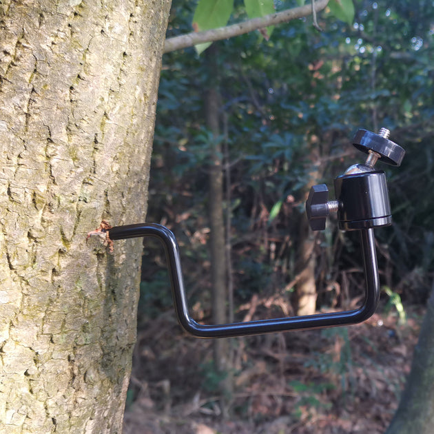 2-Pack Mount Tree Holder, 360 Degree Adjustable Game Camera Mounting S ...