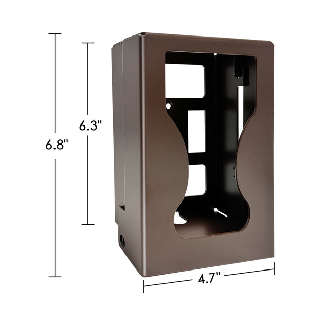 2 Pack Game Trail Camera Safe Security Case & Protective Metal Box ...