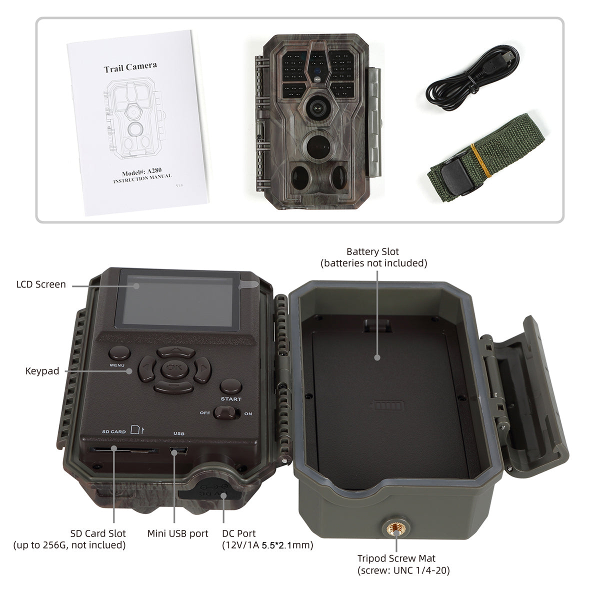 Professional Game & Trail Cameras with Night Vision and Full HD Photo ...