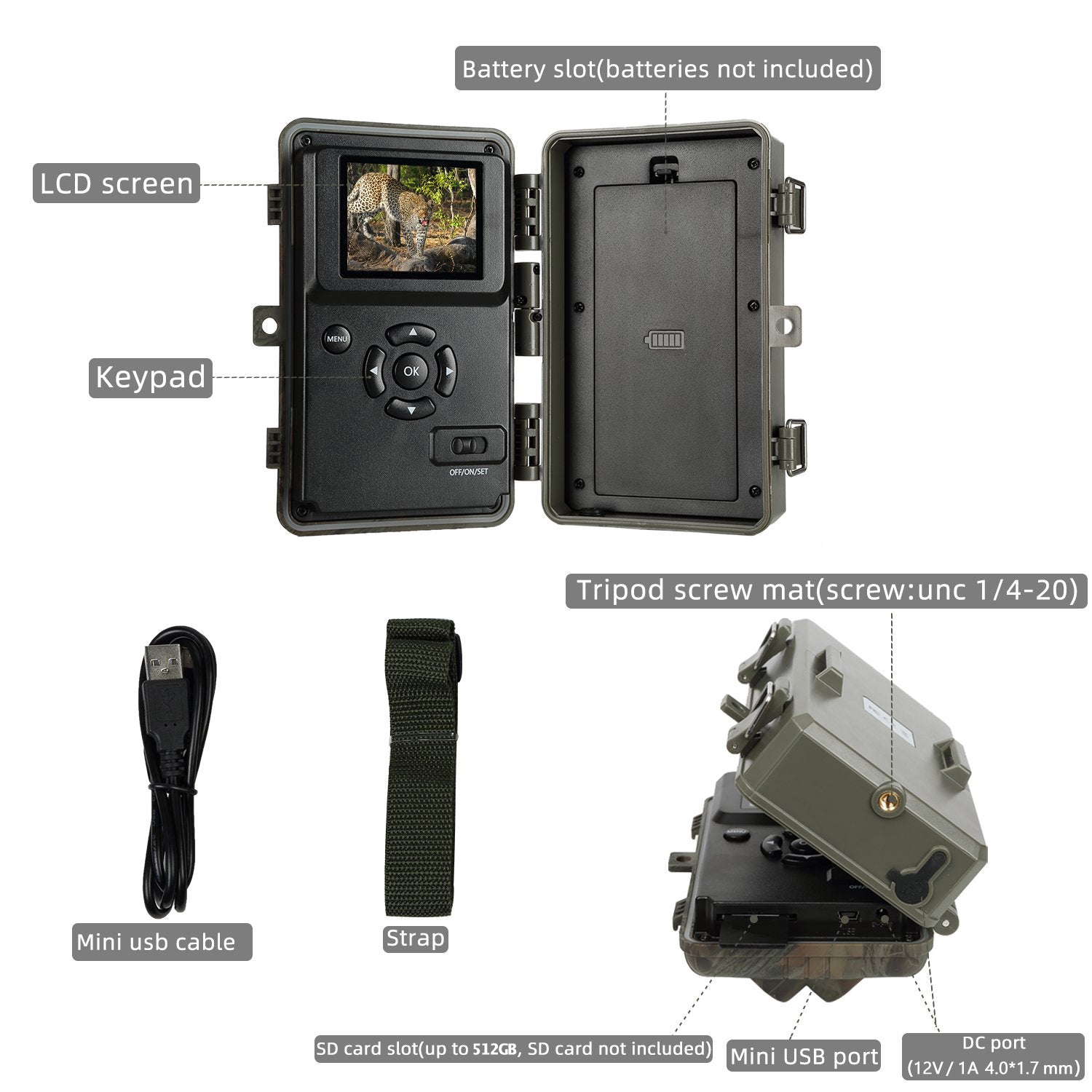 4-Pack Trail Cameras for Sale, Deer Hunting Camera Bundle – BlazeVideo USA